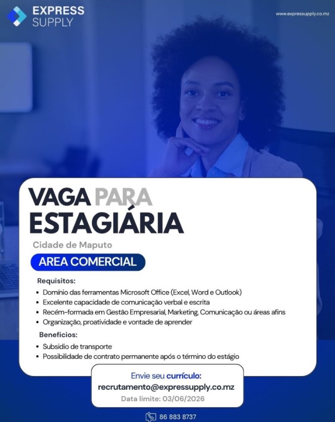 Vagas Abertas para Profissionais Mineiros – Tete